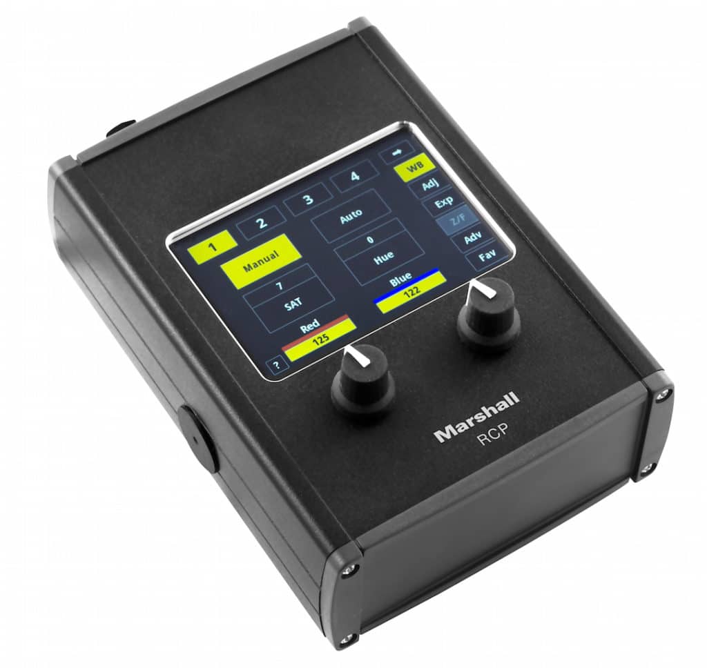 IBC 2017: Marshall mit neuem CV-RCP-100 Remote-Camera-Controller › Film ...