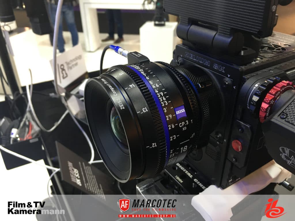 IBC 2017: Neue Vollformat-Cineobjektive CP.3 XD von Zeiss zum Anfassen ...