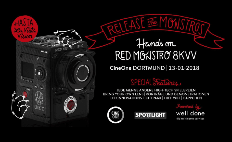 Red Monstro 8K Hands-On › Film & TV Kamera