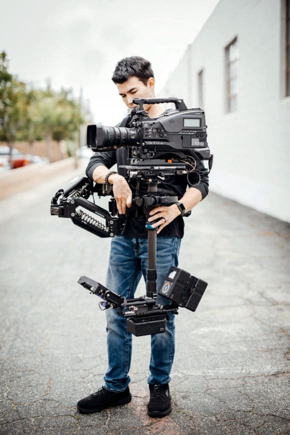 Tiffen zeigt Steadicam M-2 › Film + TV Kamera