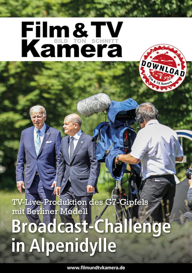 Neuer Download: Broadcast-Challenge in Alpenidylle › Film + TV Kamera